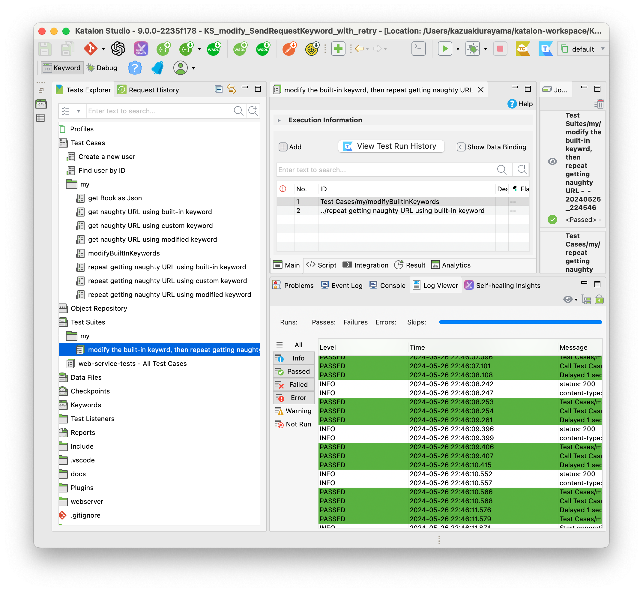 Modifying Ndrequest Keyword To Support Implicit Retry On Server